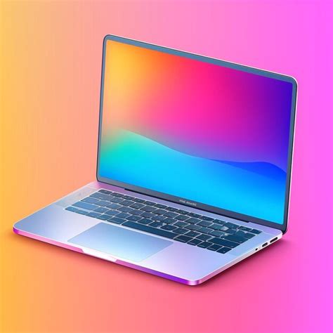 Premium Ai Image 3d Render Laptop