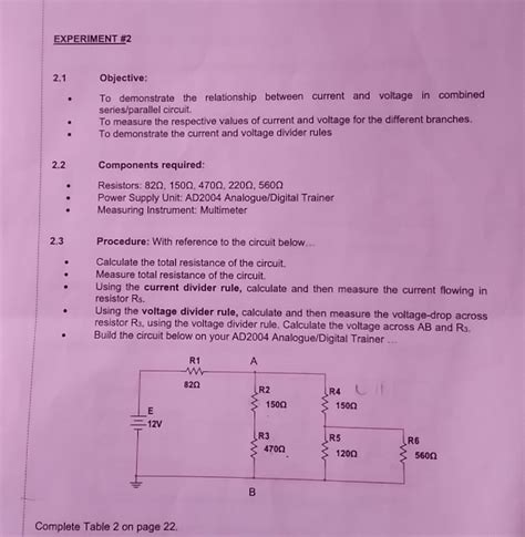 Solved Experiment 221 ﻿objectiveto Demonstrate The