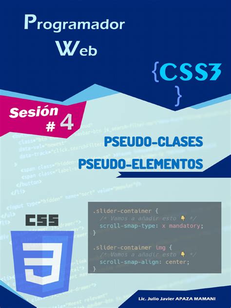 s4 pseudo clases elements css3 descargar gratis pdf desarrollo de
