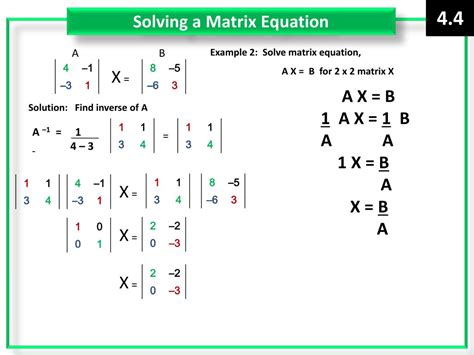 Ppt Algebra 2 Chapter 4 Notes Matrices And Determinants Powerpoint Presentation Id 5600605
