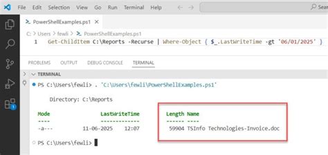 Find Files Modified After A Specific Date Using PowerShell