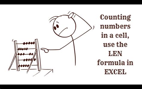 Sage Bank Import Counting Numbers In An Excel Cell Using Len Formula