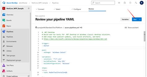 azure devops（一）基于 net6 0 的 wpf 程序如何进行持续集成、持续编译 grant allen 博客园