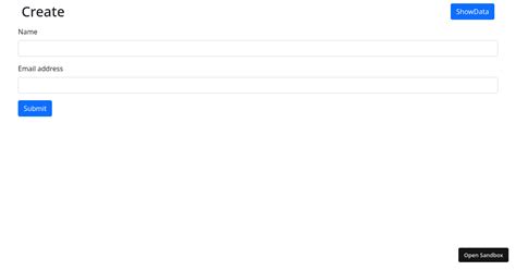 Crud Operation In React Forked Codesandbox