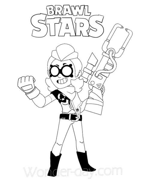 Brawl Stars Coloring Page