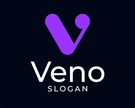 Premium Vector Letter V Initials Simple Modern Minimal Minimalist Line Rounded Shape Monogram