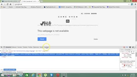 Google Offline Game Hack YouTube
