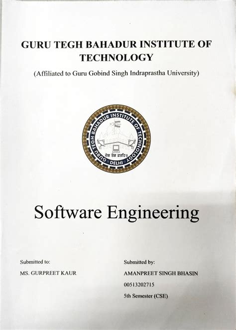 software engineering practical file 1 30 computer science and
