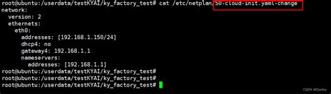 ubuntu netplan工具原理（网络配置、ip修改ip、固定ip）（networkmanager） csdn博客