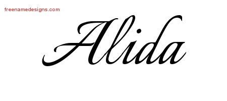 Alida Archives Free Name Designs