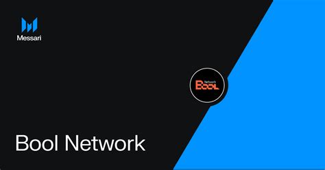 Bool Network Price Research News And Fundraising Messari