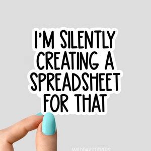 Spreadsheet Etsy