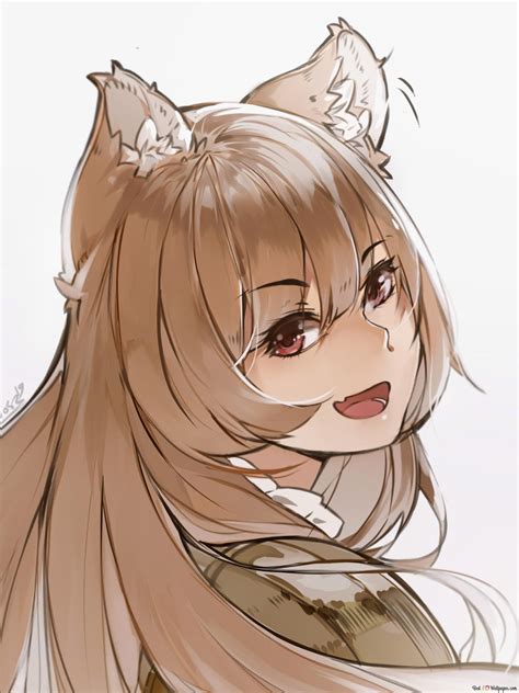 The Rising Of The Shield Hero Raphtalia Painting K Wallpaper Download