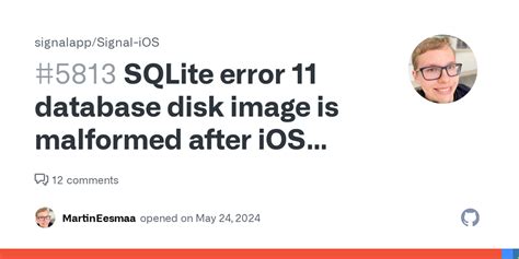 Sqlite Error 11 Database Disk Image Is Malformed After Ios Crash While