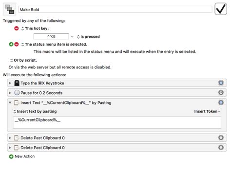Markdown Create A System Wide Shortcut For Bold And Italics 40tech