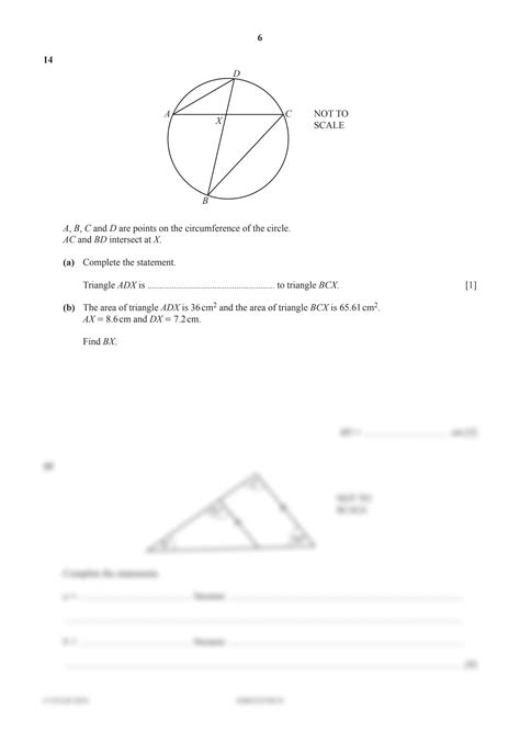 Solution Cie Igcse 0580 2018 Hardest Questions Compilation Studypool