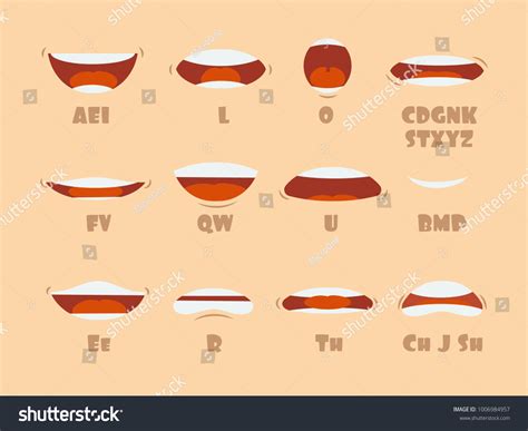 186 Thousand Cartoon Mouth Expressions Royalty Free Images Stock