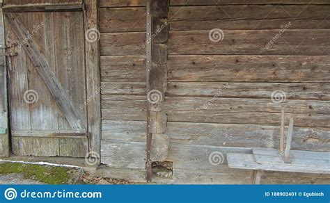 Wood Connection Or Timber Joint On Log House Stock Image Image Of Home Architecture 188902401
