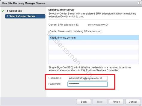 How To Configure Site Recovery Manager Srm 58 Or 6x With Vsphere