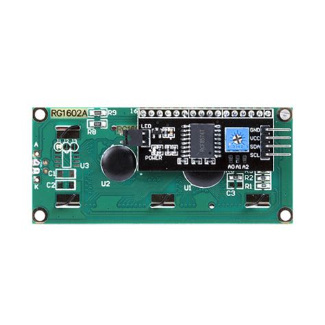 16x2 Character I2c Lcd Module With Yellow Light1602a