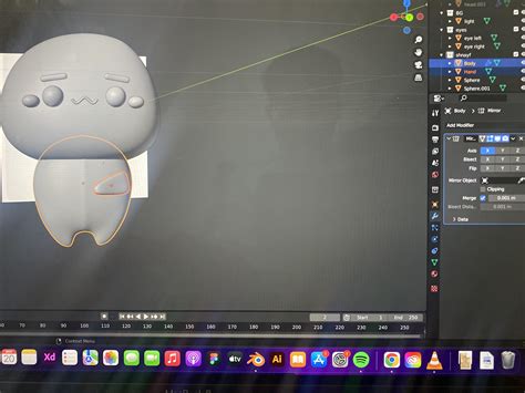 When I Apply Mirror It Doesnt Duplicate The Hand From The Other Side