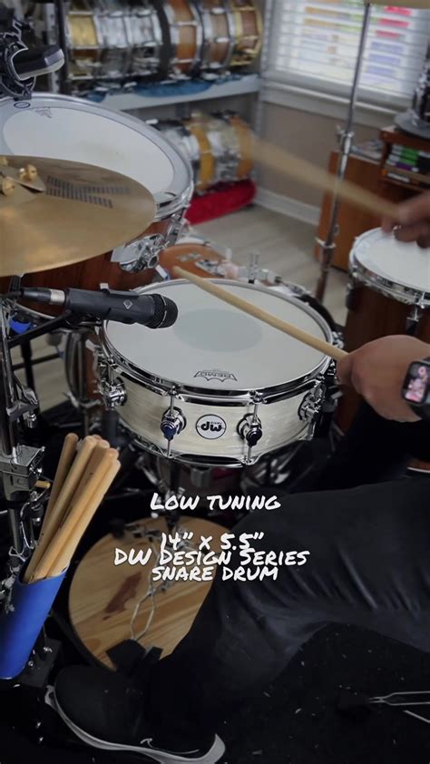 Dw Design Series 14” X 5 5” 10 Ply North American Maple Snare Drumdw First Introduced Providing