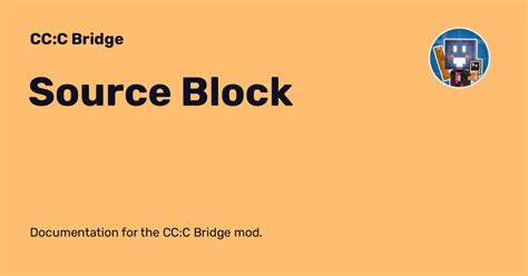 Source Block CC C Bridge