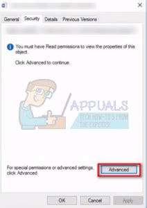 Fix Word Cannot Open The Document User Does Not Have Access Privileges