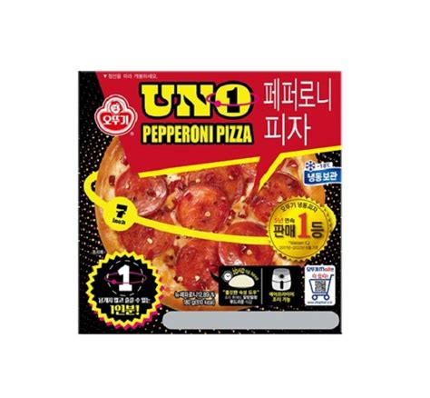 매콤짭짤한 아메리칸 피자가 왔다 오뚜기 우노 페퍼로니 출시