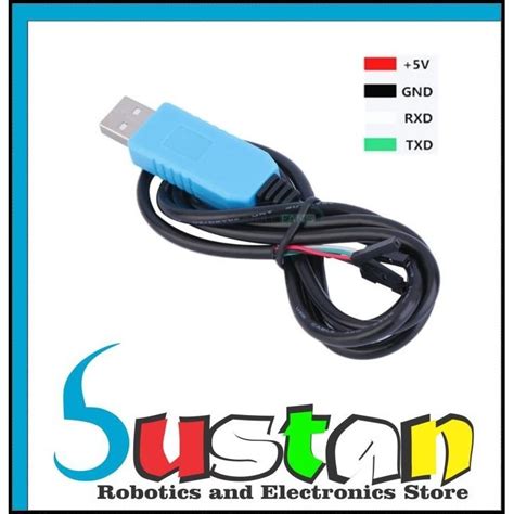 jual termurah new pl2303 ta download cable usb to ttl rs232 module