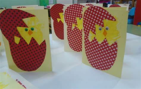 5ο ΝΗΠΙΑΓΩΓΕΙΟ ΚΑΛΑΜΑΤΑΣ ΠΑΣΧΑΛΙΝΕΣ ΚΑΡΤΕΣ Paper Crafts Preschool Crafts Easter Crafts