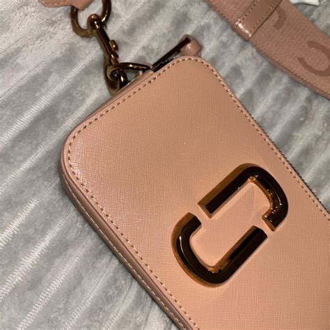 Marc Jacobs Snapshot Worn 2 3 Times Nude Pink Depop Marc Jacobs Snapshot Worn 2 3 Times Nude Pink Depop
