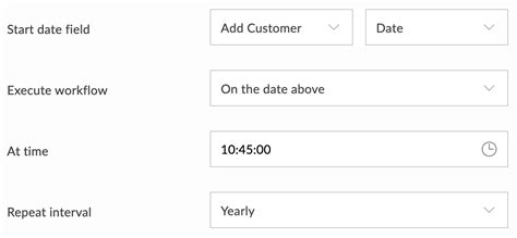 Configure Schedules Based On A Date Value Zoho Creator Help