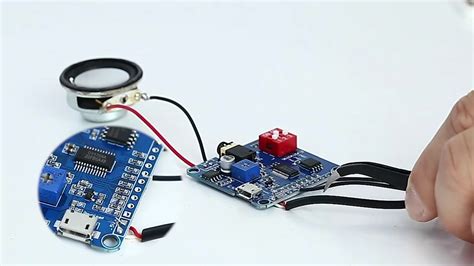 Voice Sound Playback Module Arduino MP3 Player Module UART I O Trigger