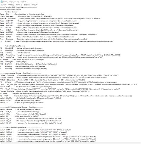 Turbsim Issue OpenFAST Openfast GitHub