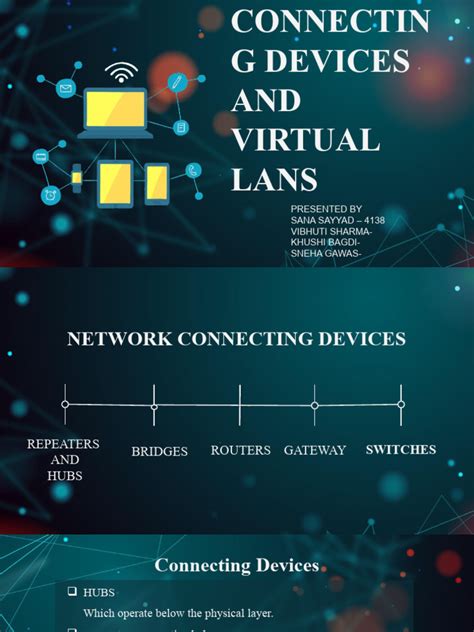 Connecting Devices And Virtual Lans Pdf Science And Mathematics Computers