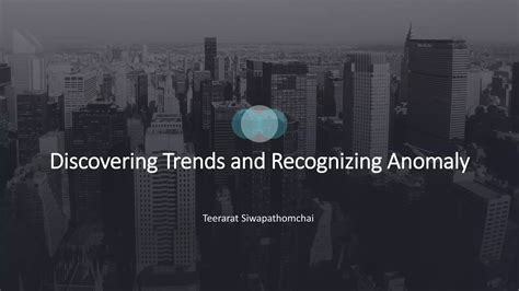 Pattern Recognition At Scale Anomaly Detection In Banking On Stream Data Pdf