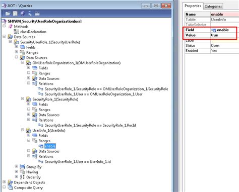 User Security Role Organization In Ax 2012 Via Csv Dialog Popup