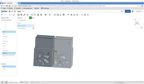 part scaling — onshape