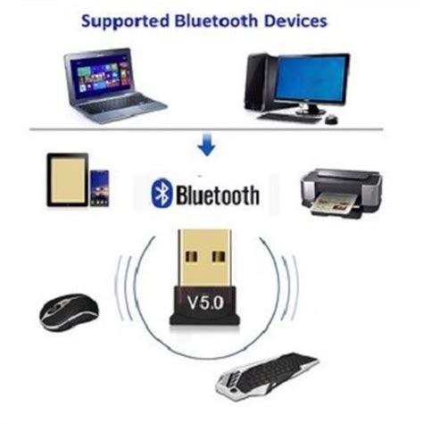 Jual Bluetooth 5 0 Usb Dongle Adapter Versi 5 0 Crv Usb Bluetooth