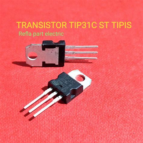 1 Buah Transistor Tip31c Tip 31c 31 St Tipis Lazada Indonesia