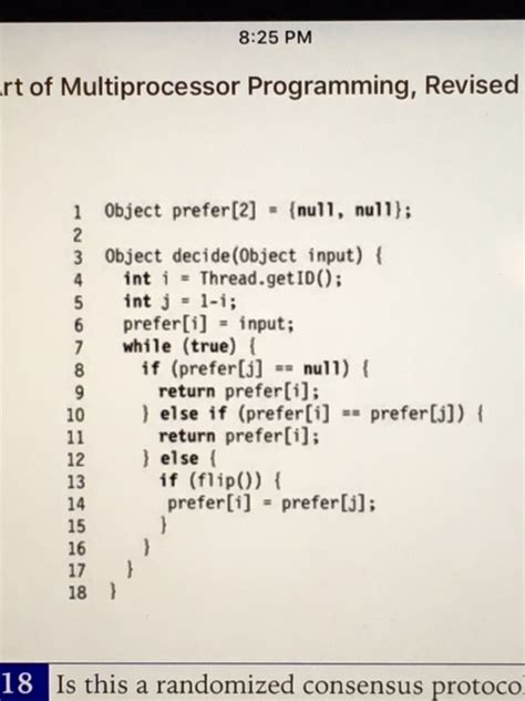 Multiprocessor Programming We Can Treat The