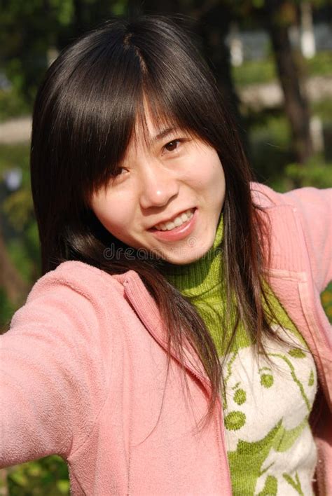 Smiling Chinese Ancient Girl Stock Image Image Of Classic Chinese