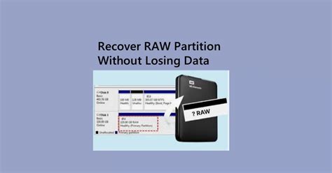 Recover Raw Partition Without Losing Data 2025 Guide