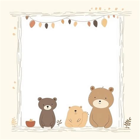 Bear Border Images Free Download On Freepik