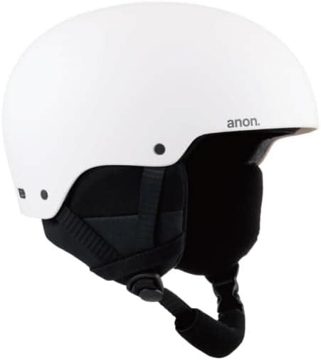 Amazon 【anon】アノン 2023 2024 Raider 3 Helmet Round Fit レイダー ラウンドフィット メンズ ヘルメット スキー スノーボード プロテクター