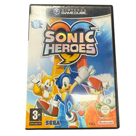 Pre Owned Nintendo Sonic Heroes Gamecube Game Own4less