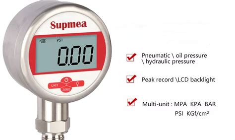 Steps For Pressure Gauge Calibration Supmea Automation Co Ltd