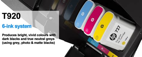 Designjet T920 Web Connected Eprinter With Breakthrough Usability