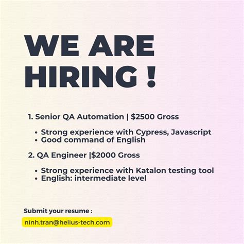 ninh tran on linkedin senior qa automation qa automationtester qc